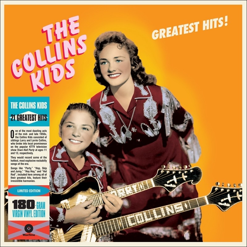 THE COLLINS KIDS - GREATEST HITS - VINILO