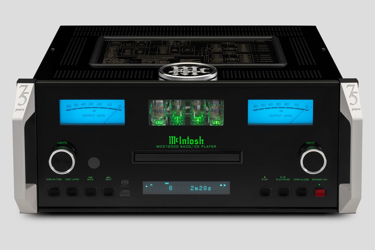 Reproductor SACD/CD McIntosh MCD12000 Edición 75° Aniversario
